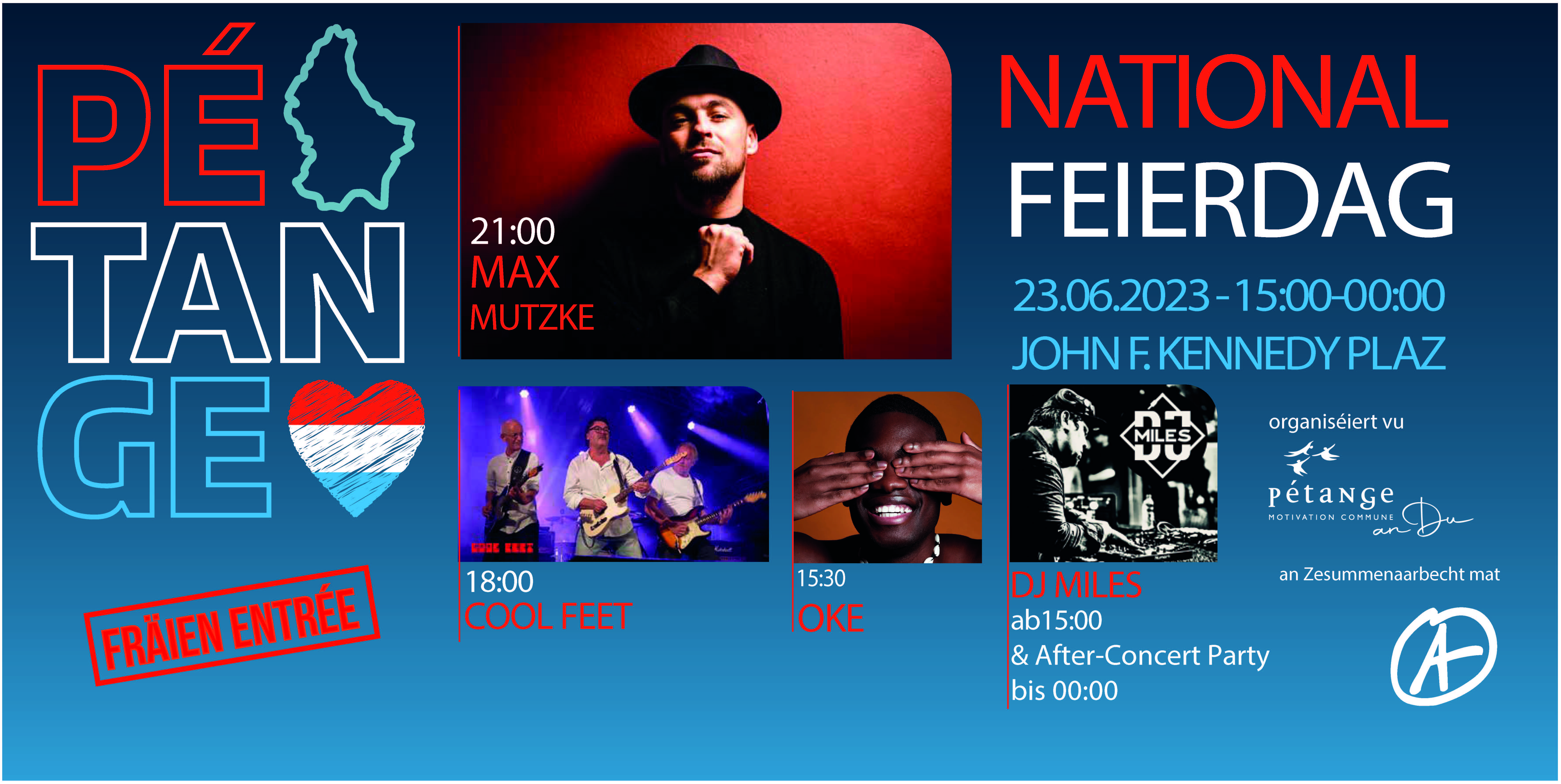 Pétange – Nationalfeierdag - den Atelier