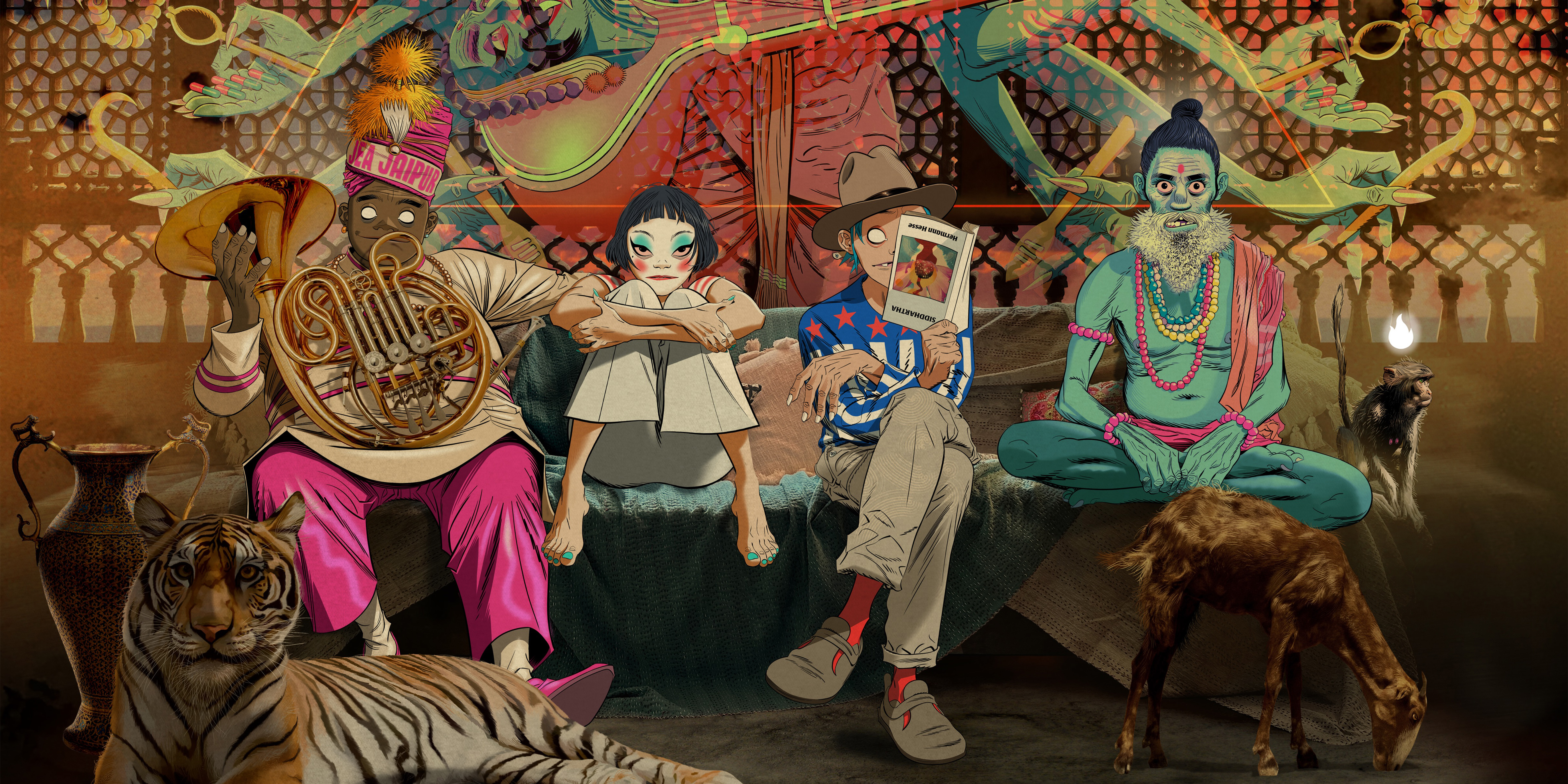 Gorillaz - den Atelier